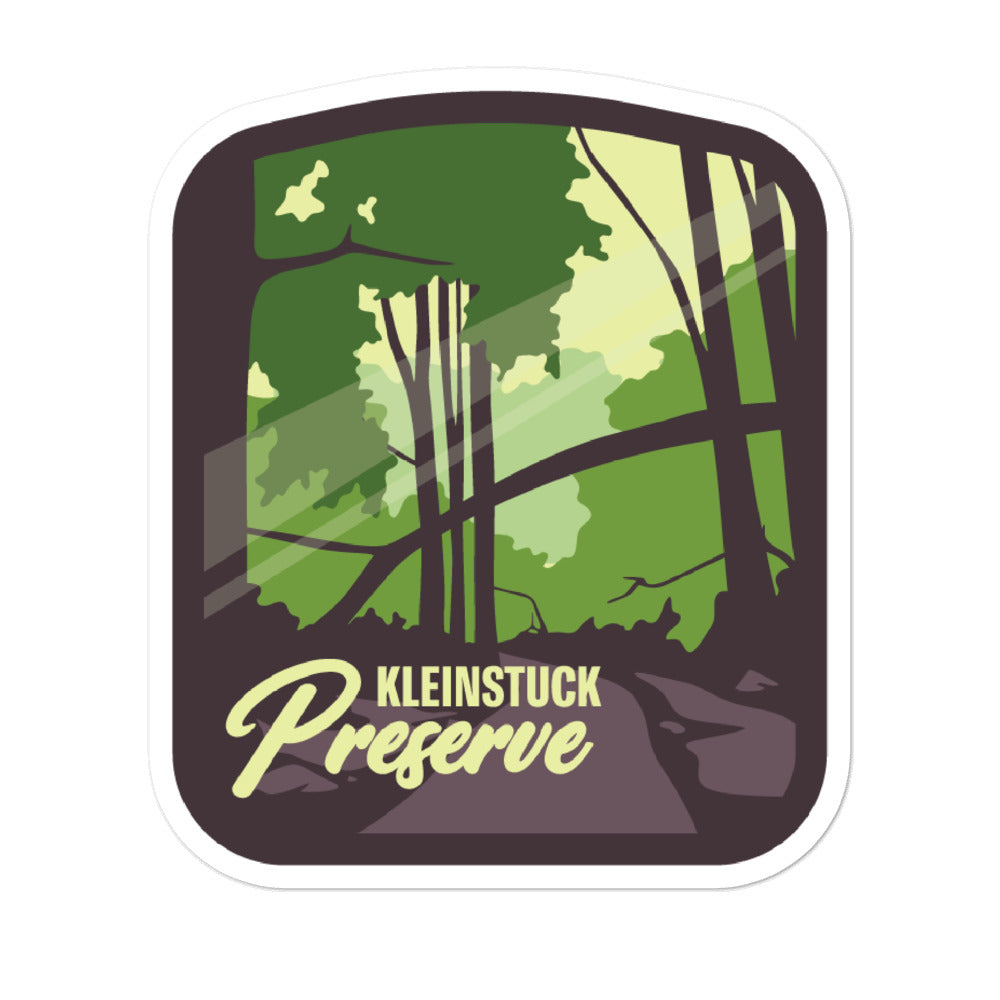 Kleinstuck Nature Preserve Vinyl Sticker – Promise Land Essentials